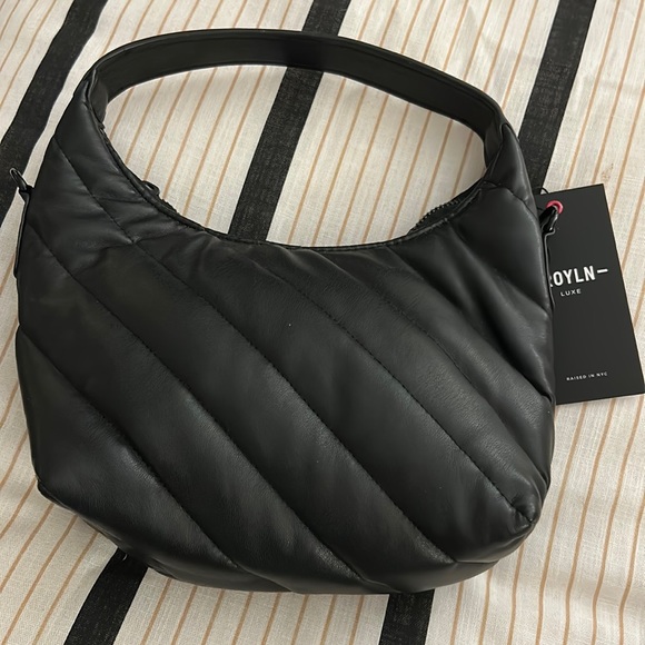 THINK ROYLN | Bags | Think Royln Black Bag With Crossbody Strap Dust ...